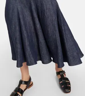 Gabriela Hearst Linen Maxi Skirt