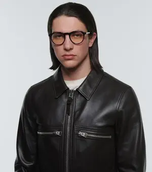 TOM FORD Round Acetate Glasses