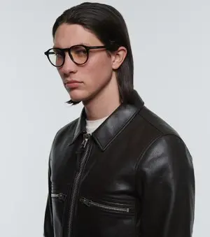 TOM FORD Round Acetate Glasses