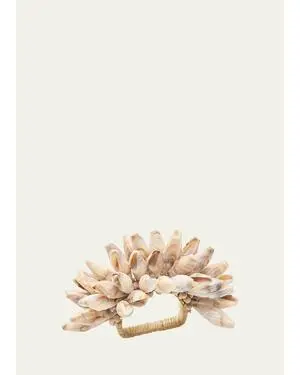 KIM SEYBERT Shell Fringe Napkin Ring