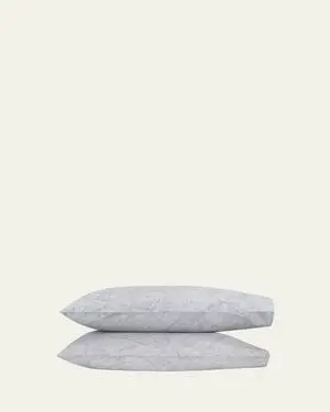 MATOUK Burnett Standard Pillowcase, Pair Nickel