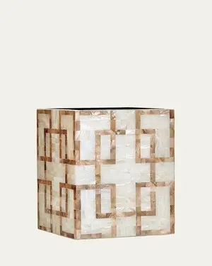 LABRAZEL Parquet Wastebasket Multi Pattern