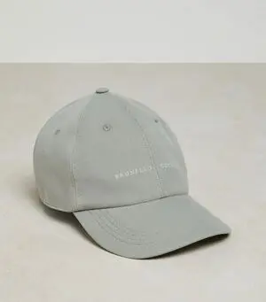 Brunello Cucinelli Cotton Gabardine Baseball Cap