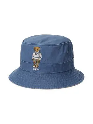 Ralph Lauren Men's Polo Bear Twill Bucket Hat - Old Royal - Size Small - Old Royal  Old Royal