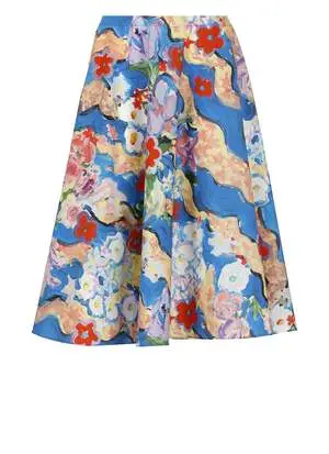 Marni Julie Skirt Cobalt