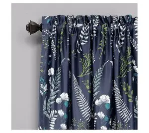 LUSH DECOR Devonia Allover Window Curtain 52x120+2 Set Ush Decor