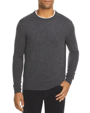 Bloomingdale'S Cashmere Crewneck Sweater - Coal