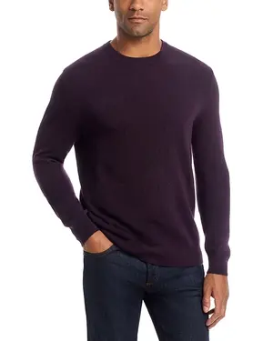 Bloomingdale'S Cashmere Crewneck Sweater - Raisin