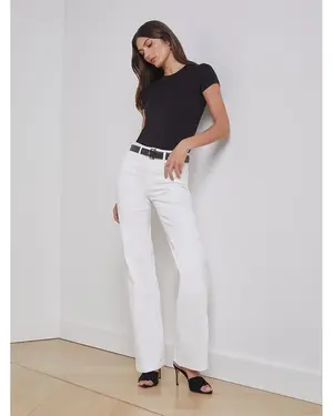L'Agence Clayton High-rise Wide Leg Jeans