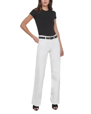 L'Agence Clayton High-rise Wide Leg Jeans