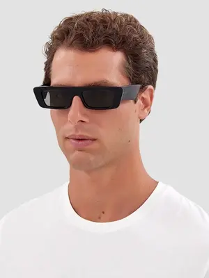 Gucci Generation 54mm Rectangular Acetate Sunglasses