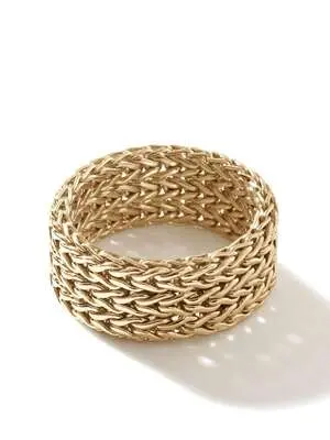 John Hardy 18kt Yellow Classic Chain Ring
