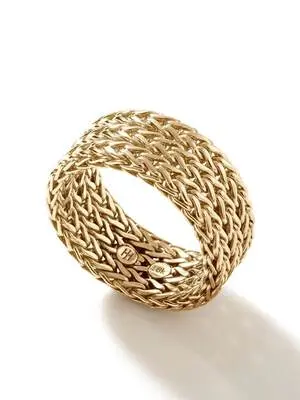 John Hardy 18kt Yellow Classic Chain Ring