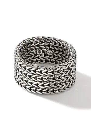 John Hardy Classic Chain 12mm Band Ring - Silver
