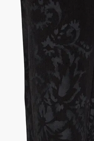 Etro Printed Linen, Wool And Cottonblend Sweatpants