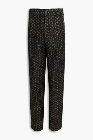 Etro Jacquard Pants With Detachable Belt