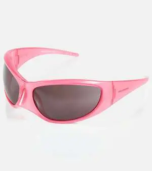 Balenciaga Skin Oval Sunglasses
