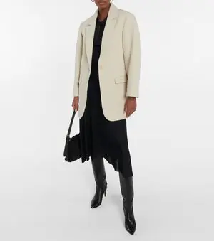 Isabel Marant Jilinka Wool And Cotton Coat