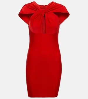 Coperni Cutout Mini Dress - Red