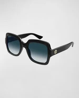 Gucci Gucci Gradient Square Sunglasses 001 Black