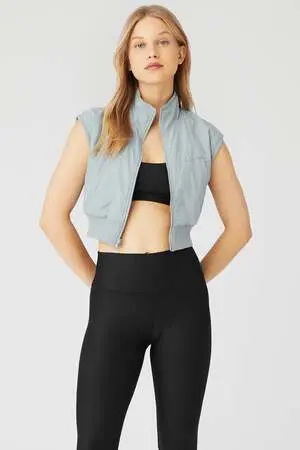 Alo Yoga In Motion Vest Cosmic Grey