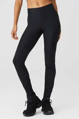 Alo Yoga Airlift High-Waist Street Goddess Legging In Black - 20% Off |  Editorialist