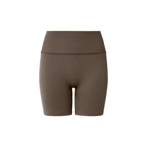 Alo Yoga 5” Seamless Ribbed Favorite Short Olive Tree