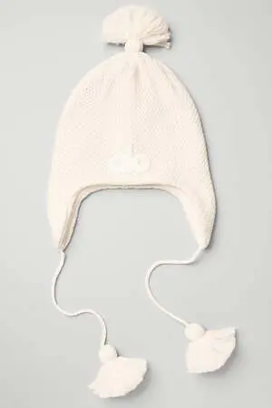 Alo Yoga Cool Skies Earflap Beanie Hat - Ivory | Editorialist