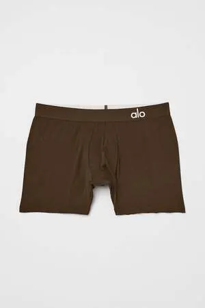 Alo Yoga Day And Night Boxer Underwear - Espresso