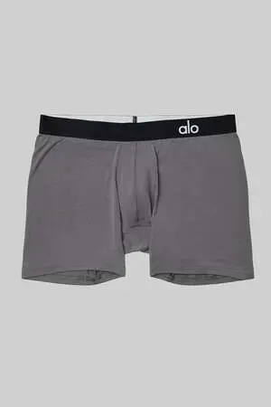 Alo Yoga Day And Night Boxer Underwear - Grey