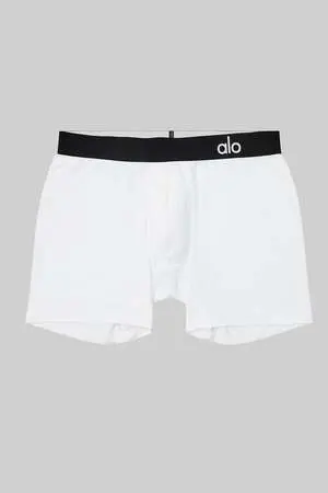 Alo Yoga Day And Night Boxer Underwear - White