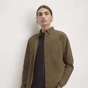Everlane Classic Oxford Shirt Olive