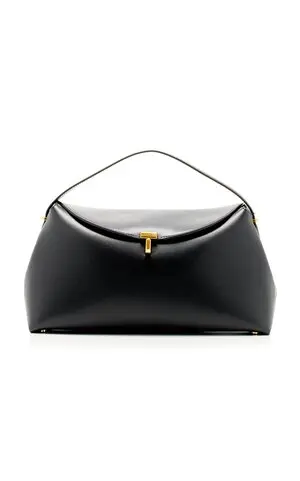 TOTEME T-lock Top Handle Bag - Black