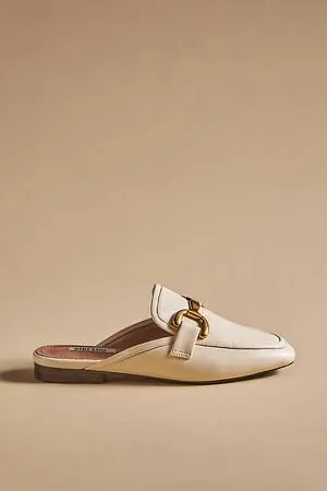 BIBI LOU Exclusive Zagreb Slip-on Loafers - Ivory Leather