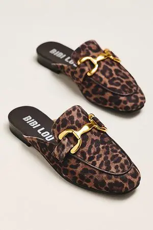 BIBI LOU Exclusive Zagreb Slip-on Loafers - Leopard