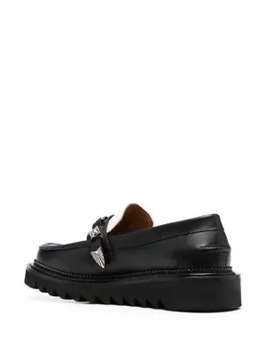 TOGA VIRILIS Plaque-detailing Loafers