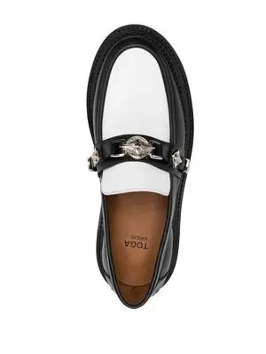 TOGA VIRILIS Plaque-detailing Loafers
