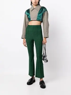 Toga Panelled Cropped Jacket