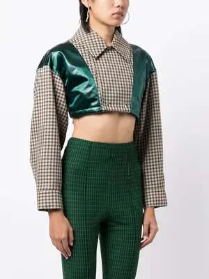 Toga Panelled Cropped Jacket