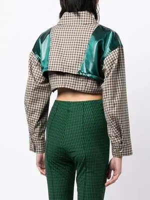 Toga Panelled Cropped Jacket