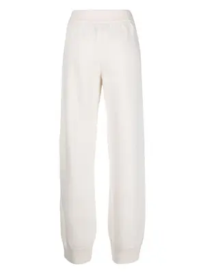 BARRIE Tapered-leg Cashmere Trousers - Neutrals
