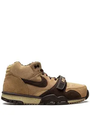 Brown Women's Strappy Sneakers