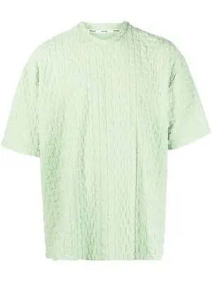 SUNNEI Debossed-monogram T-shirt