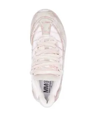 MAISON MARGIELA Panelled Low-top Sneakers