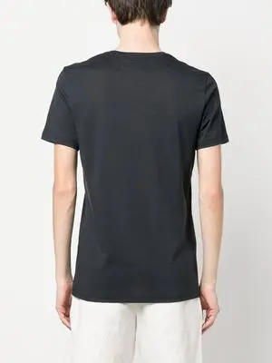 Patrizia Pepe Logo Hem T-shirt - Blue