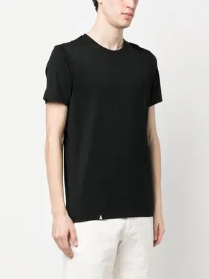 Patrizia Pepe Logo Hem T-shirt - Black