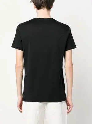 Patrizia Pepe Logo Hem T-shirt - Black