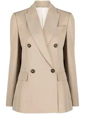 Brunello Cucinelli Double-breasted Blazer - Neutrals