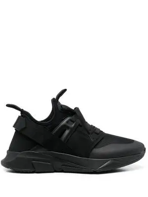 TOM FORD Jago Logo Patch Sneakers - Black