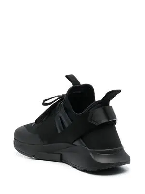 TOM FORD Jago Logo Patch Sneakers - Black